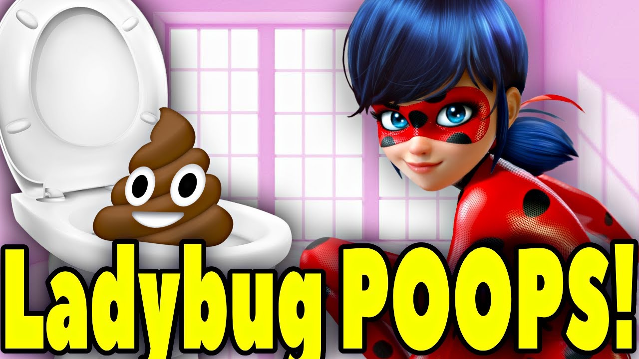 Miraculous Ladybug POOPS in the TOILET! Miraculous Ladybug And Cat Noir ...
