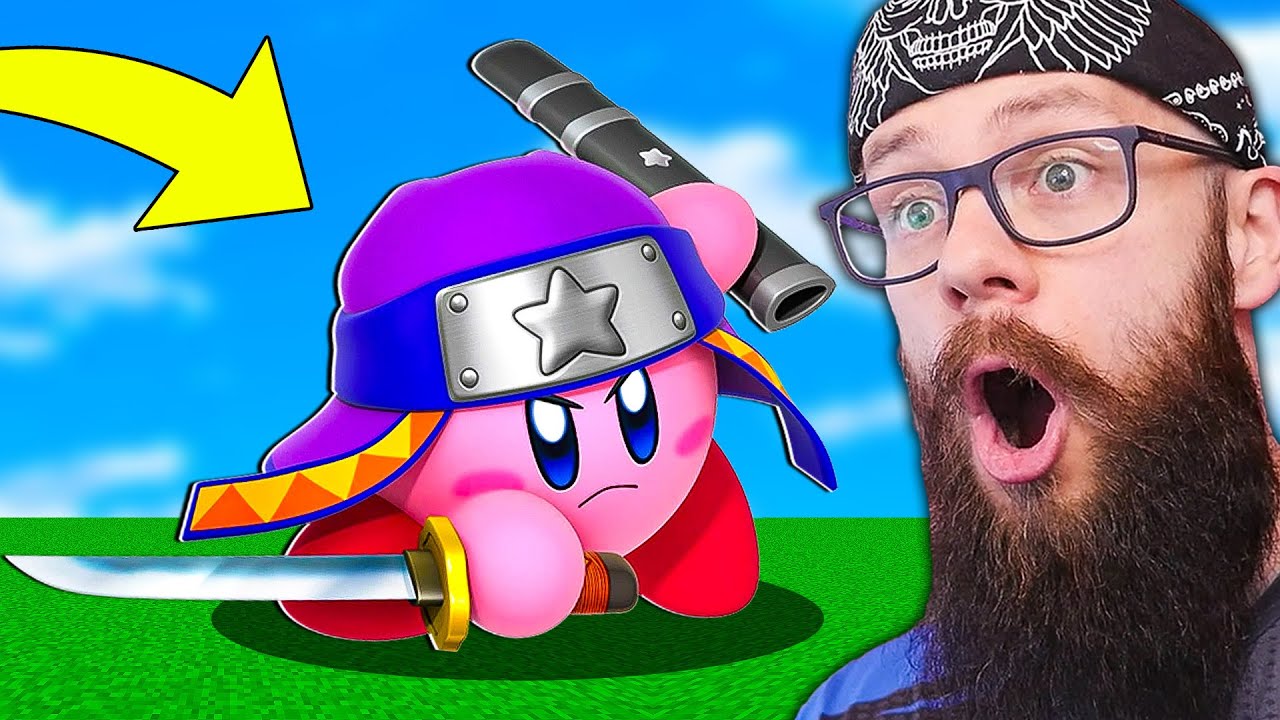 Odkryłem *SEKRETNY NINJA* Oraz "LODOWA KRAINA" w KIRBY'S RETURN TO ...