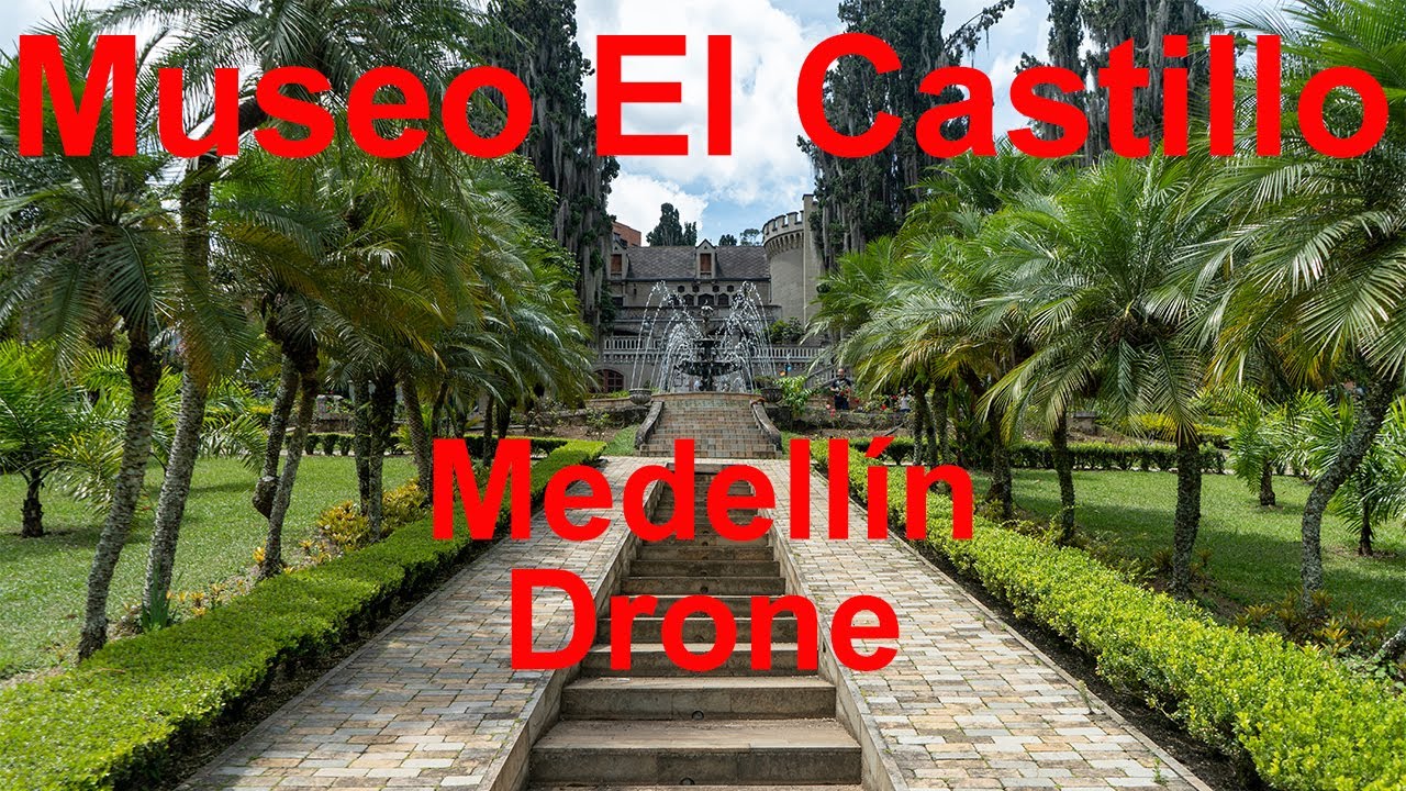 El Castillo Museum Medellín, Colombia - Drone - YouTube