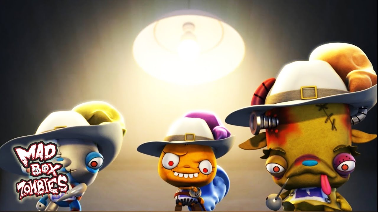 Zombie cartoons: Zombie Three Musketeers - Mad Box Zombies | EP 200 ...