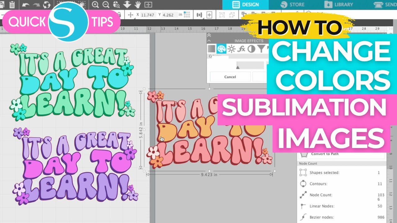 How to Make Sublimation Images a Different Color..for FREE! - YouTube