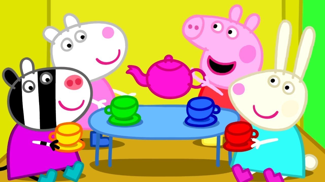 Peppa Pig Episodes - Peppa plays with friends Peppa Pig Official | New ...