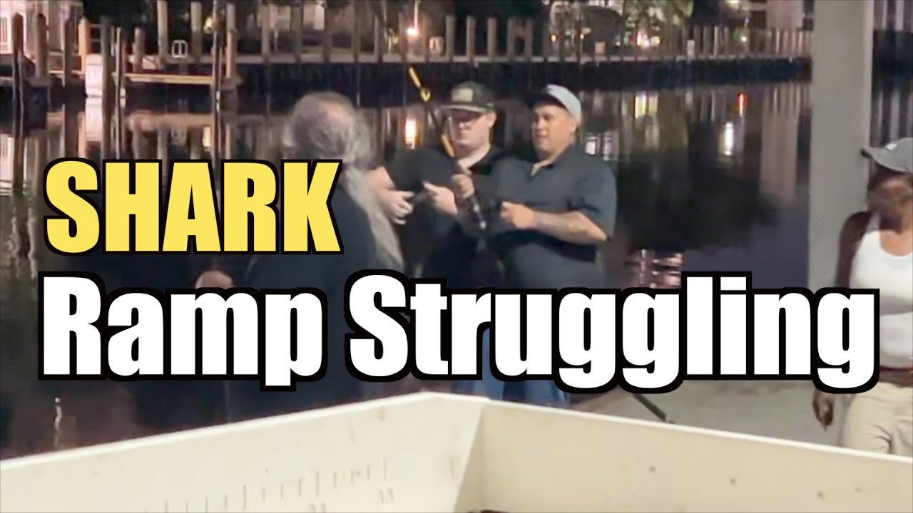 Shark Fishing Fail - Ramp Strugglers - YouTube