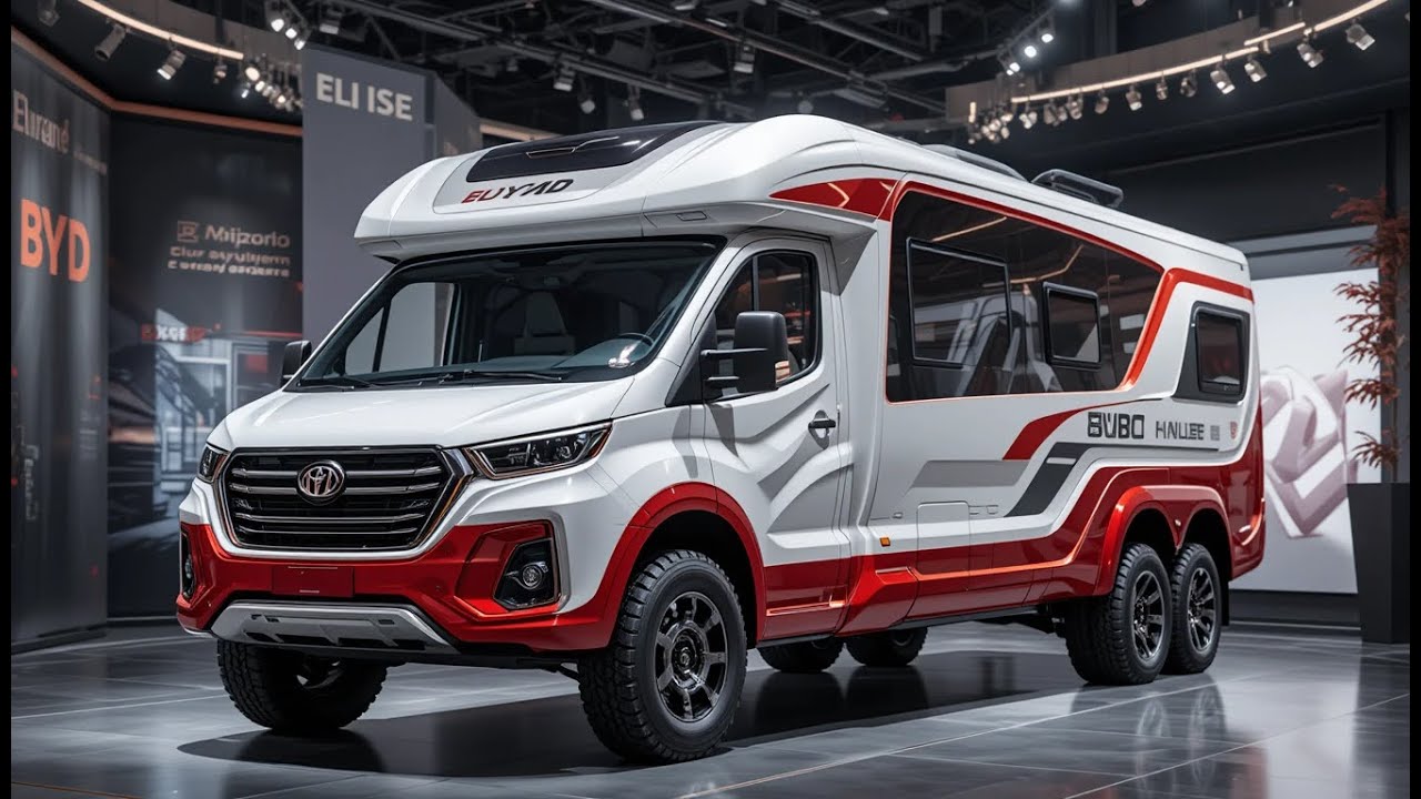 2025 Affordable Luxury: BYD Motorhome with 6x6 Wheels, Solar Power ...