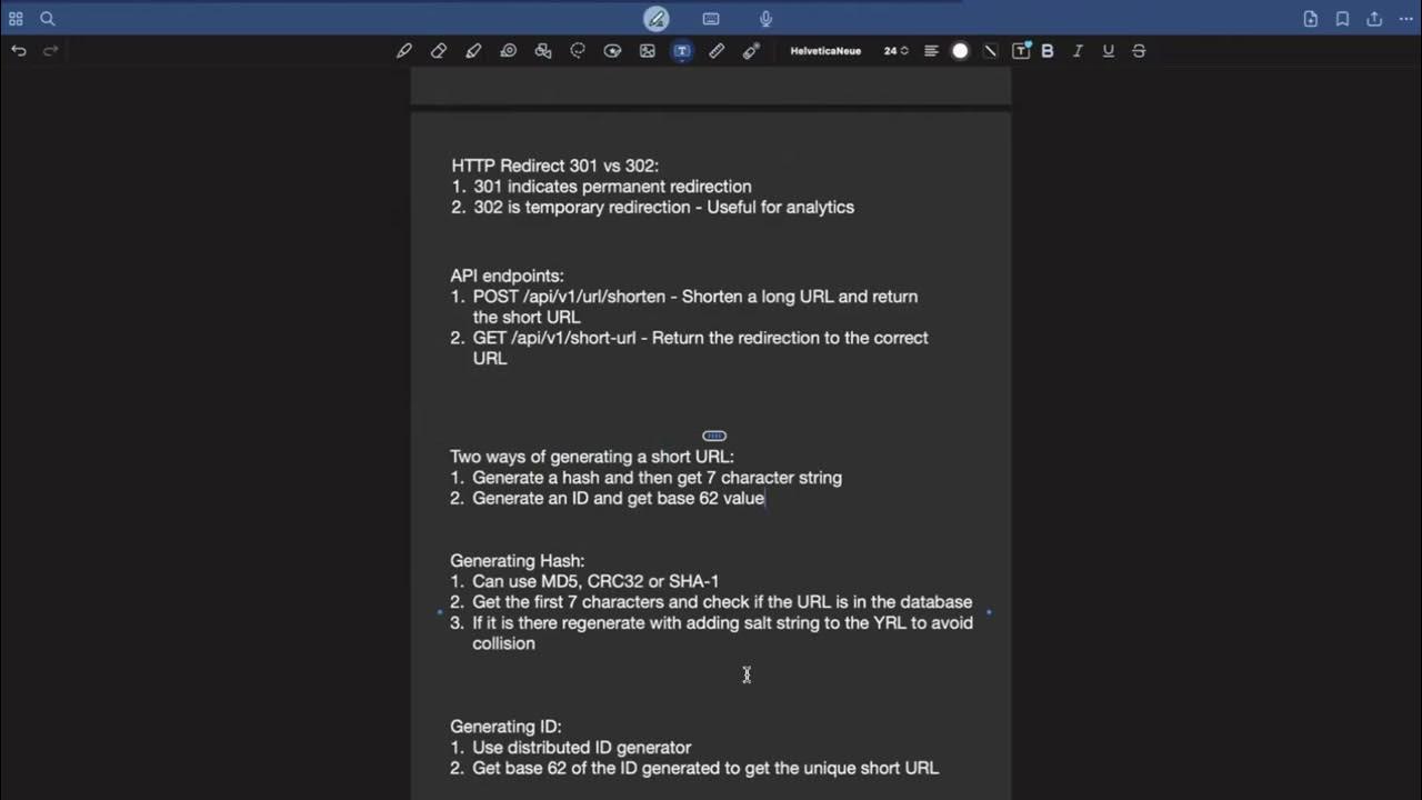 URL Shortener System Design - YouTube