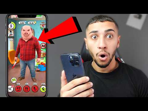 DOMUZ ADAM JOHN PORK MY TALKİNG TOM OYUNUNA GİRDİ! (Talking Tom Öldü Mü ?)
