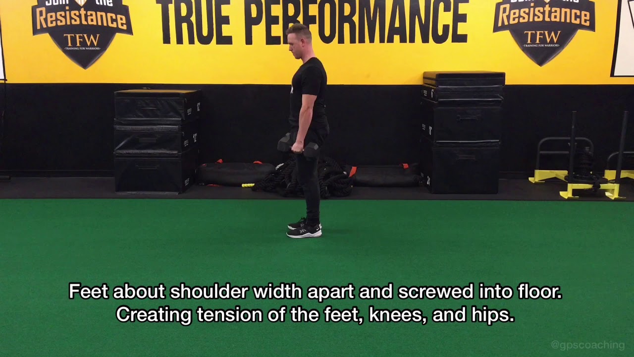 Dumbbell RDL - YouTube