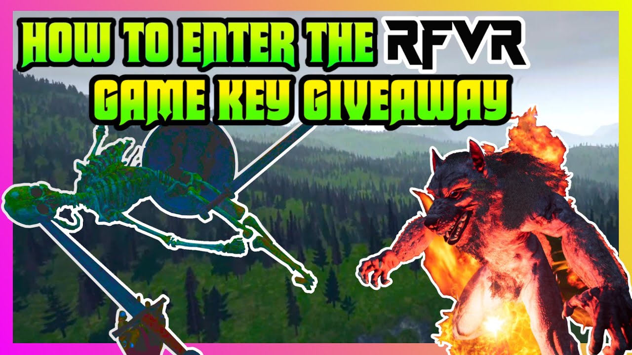 GAME GIVEAWAY RFVR - How To Enter & Update Live Stream | VR RPG - YouTube