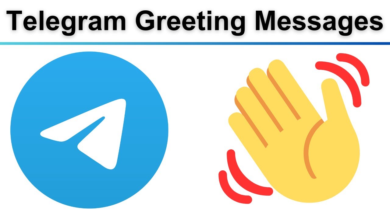 How To Use Greeting Messages In Telegram - YouTube