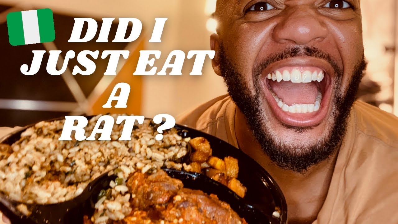 THE DAY I ATE BUSHMEAT IN NIGERIA #RATMEAT - YouTube