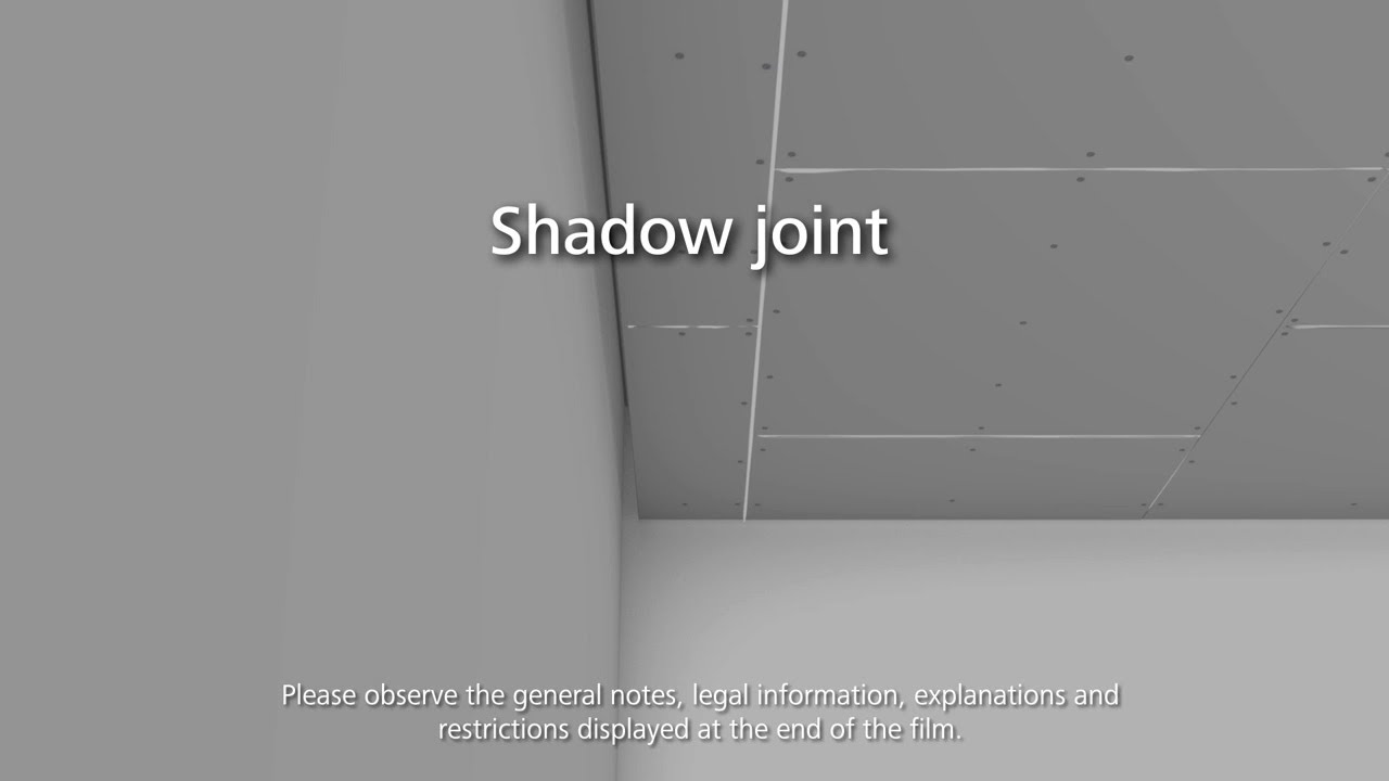 StoSilent Distance acoustic ceiling – Shadow gap - YouTube