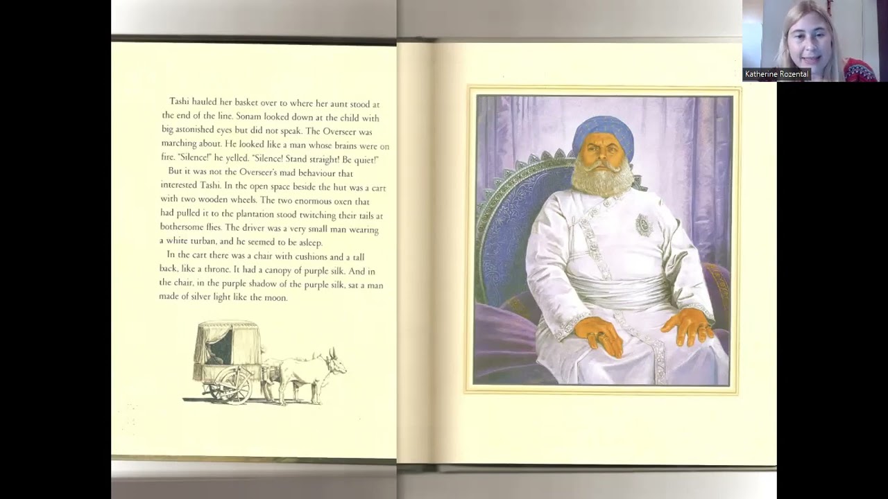 Ms Rozental reading Cloud Tea Monkeys for World Book Day! - YouTube