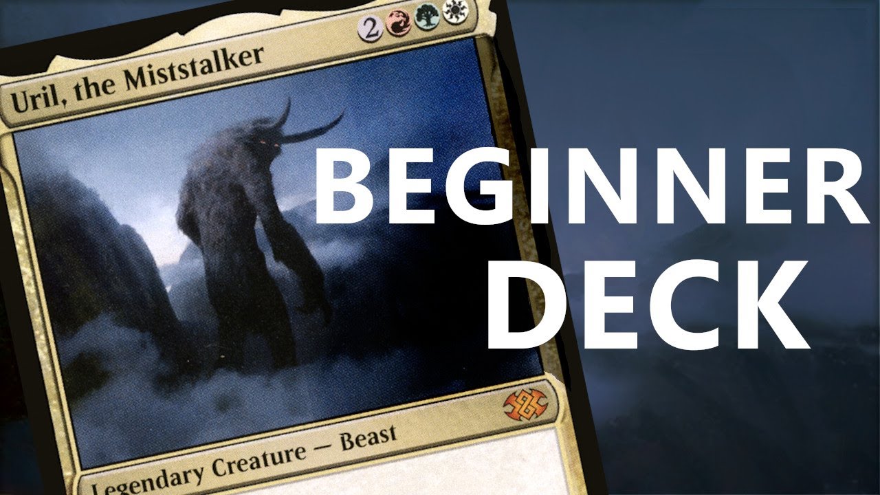 Commander deck for NEW PLAYERS! Easy to play deck - Uril, the ...