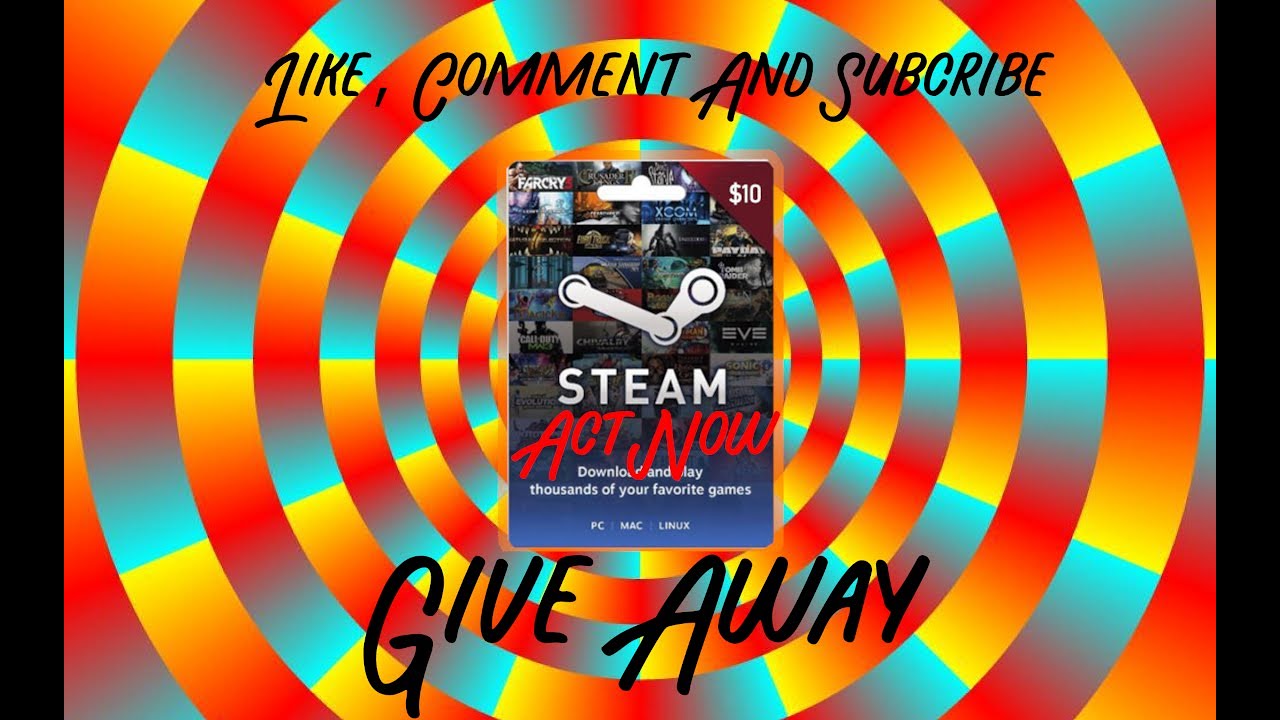 Steam Gift Card Giveaway - YouTube