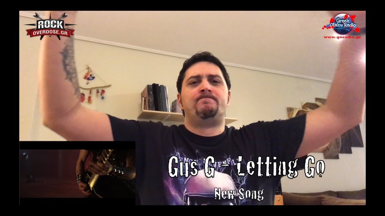 Letting Go (Gus G), reaction & review video in Greek - YouTube