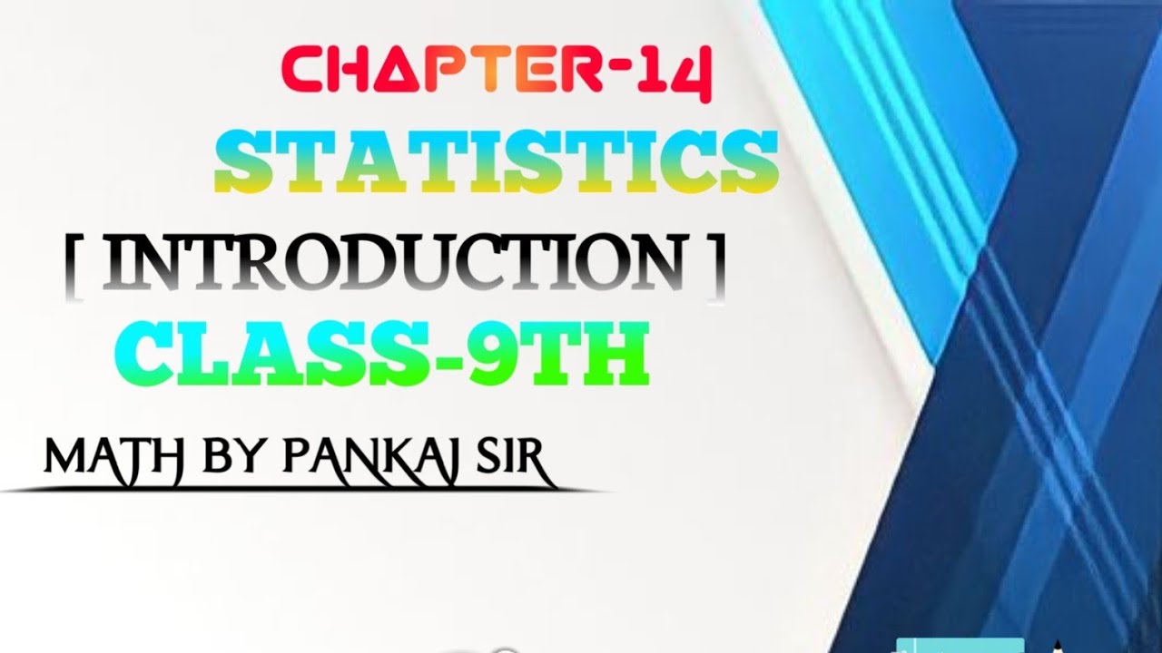 class 9th chapter 14 Statistics (introduction) - YouTube