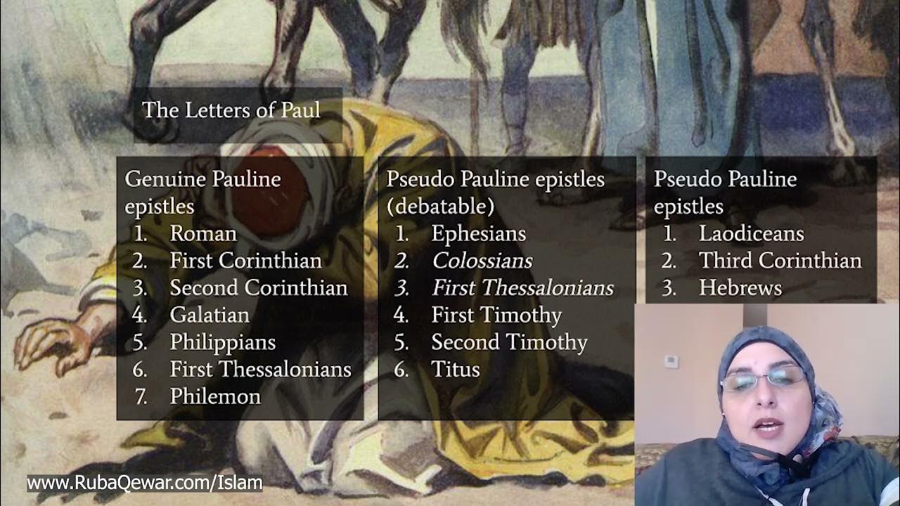 The Map Module5 Authenticity of the Bible4 f Letters of Paul - YouTube