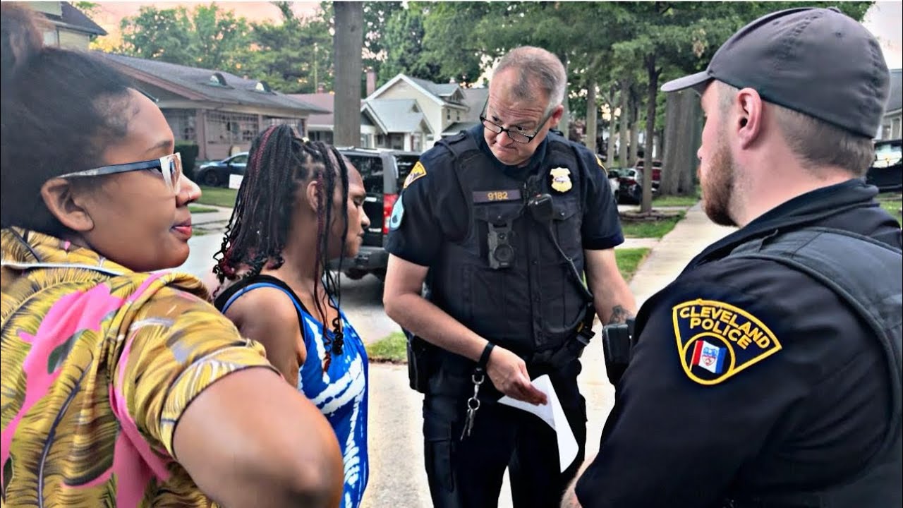 WE WENT TO CLEVELAND TO SEE THE FAMILY THE POLICE WAS CALLED! - YouTube