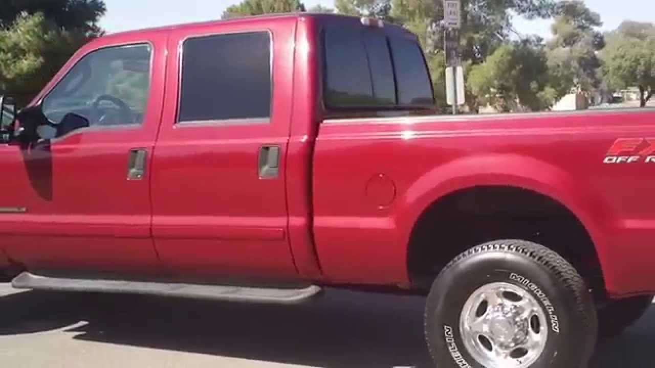 2003 Ford F350 Super Duty Crew Cab Lariat FX4 7.3l Diesel - YouTube