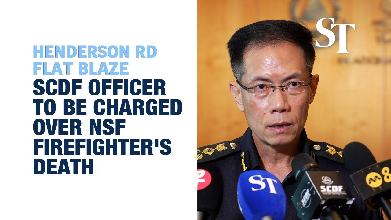 [FULL] SCDF Commissioner on review findings of NSF firefighter’s death ...