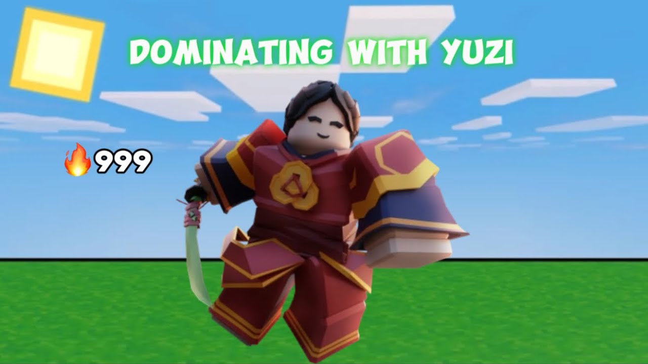 Dominating With Yuzi Kit In Squads.. (Roblox Bedwars) - YouTube