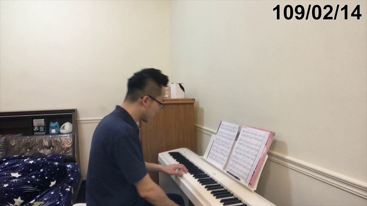 【鋼琴紀錄#18】練習Am和弦 假如愛有天意(3M1W) - YouTube