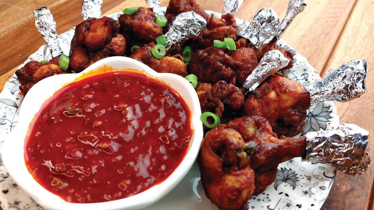 Chicken Lollipop | Dry Chicken Lollipop Recipe | Drums of Heaven | Cook ...