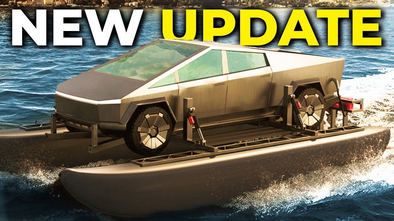 Tesla Reveals The Updated Cybertruck Prototype! - YouTube