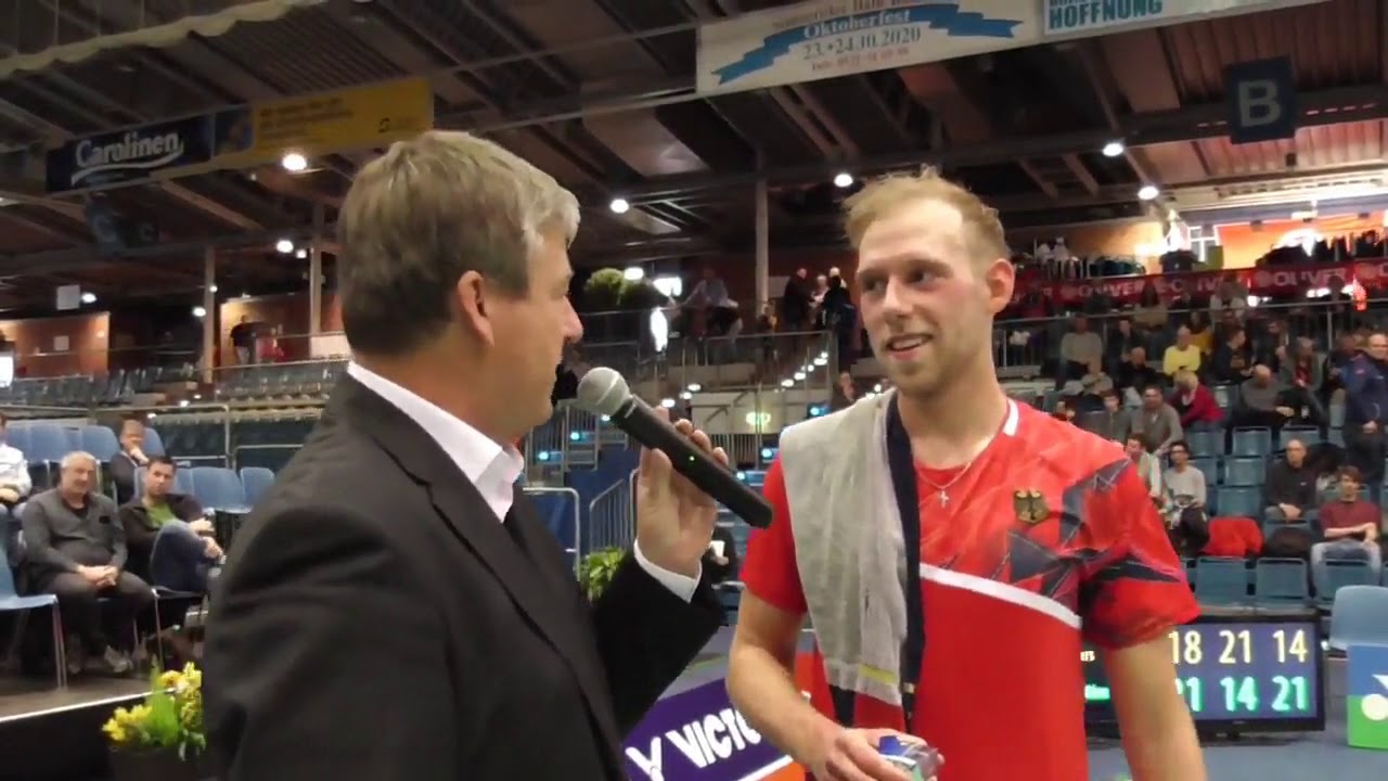 Interview mit dem Sieger im Herreneinzel Max Weisskirchen [INSIDE 13 ...