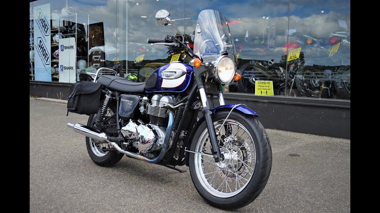 Triumph T100 2003 - YouTube