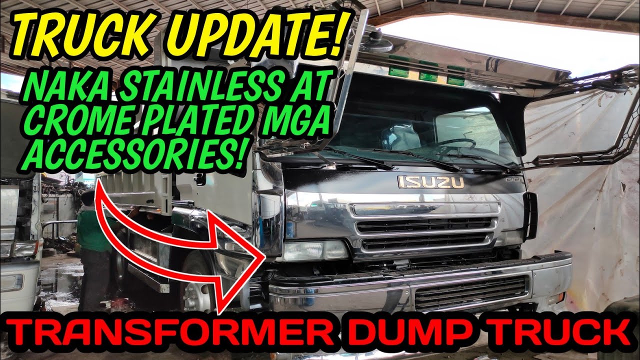 TRUCK UPDATE: TRANSFORMER ISUZU GIGA DUMP TRUCK 12PE1 - YouTube