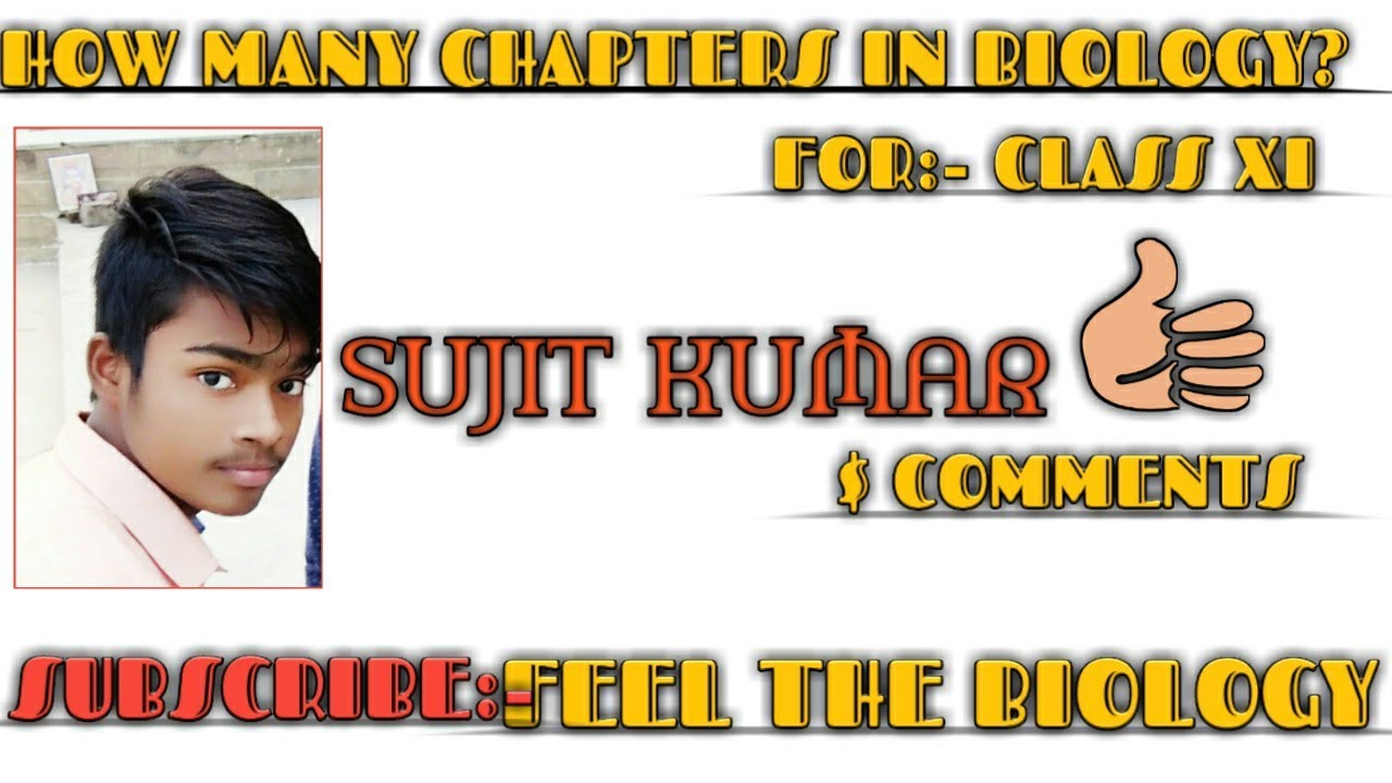 HOW MANY CHAPTER IN BIOLOGY. ? FOR CLASS :- XI - YouTube