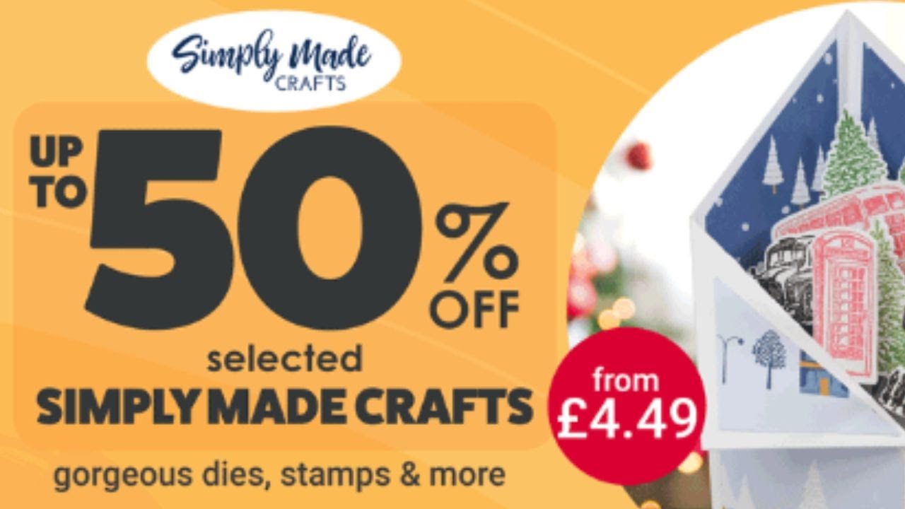 Simply Made Crafts MEGA SALE this weekend!! - YouTube
