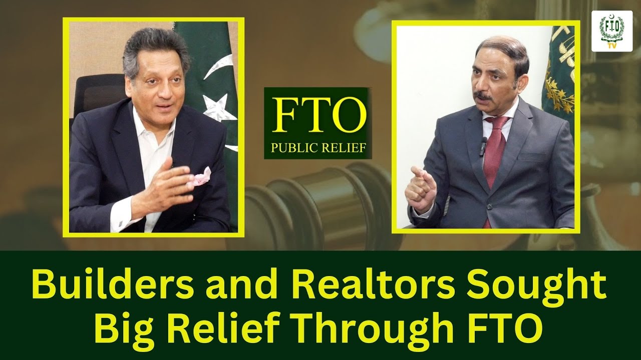 Builders and Realtors Sought Big Relief Through FTO - YouTube