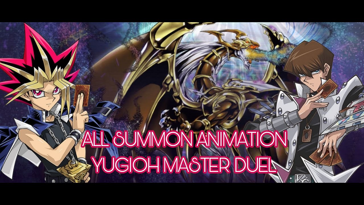 ALL SUMMON ANIMATION IN Yu-Gi-Oh! Master duel - YouTube