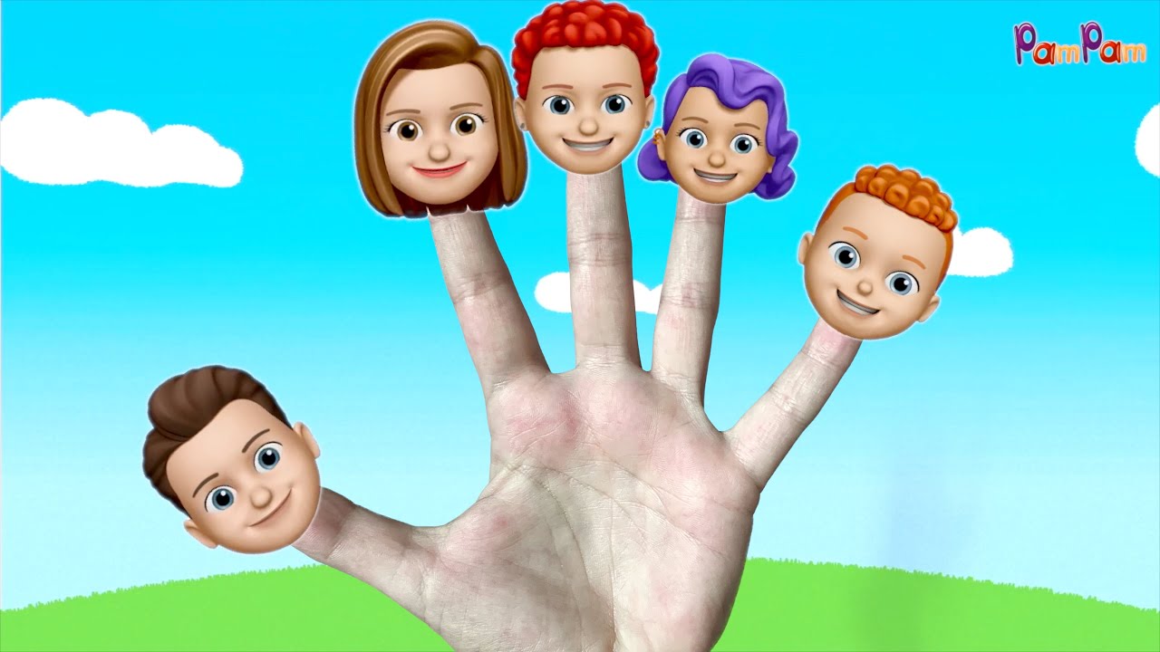 Finger Family | Daddy Finger | Finger Family Songs for Kids | PamPam ...