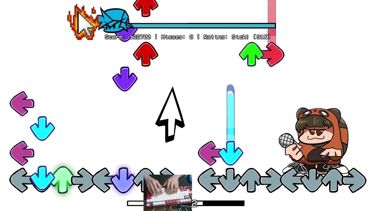[FNF]VS. The Chosen One(animation) MOD ALAN BUT 8 KEYS FULLCOMBO ...