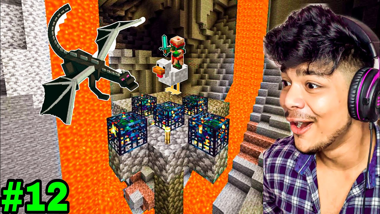 I FOUND A SECRET ZOMBIE SPAWNER | MINECRAFT SURVIVAL EPISODE 12 - YouTube