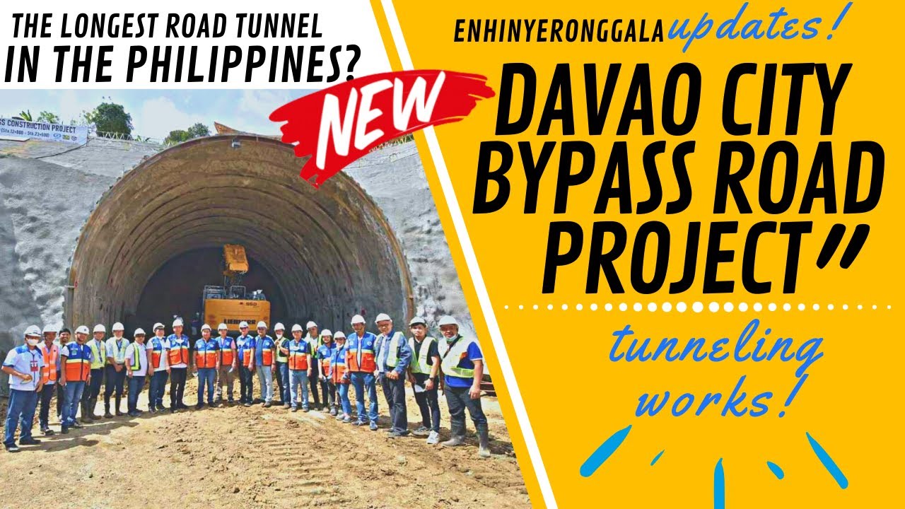 DAVAO CITY BYPASS TUNNEL UPDATE 2022 - YouTube