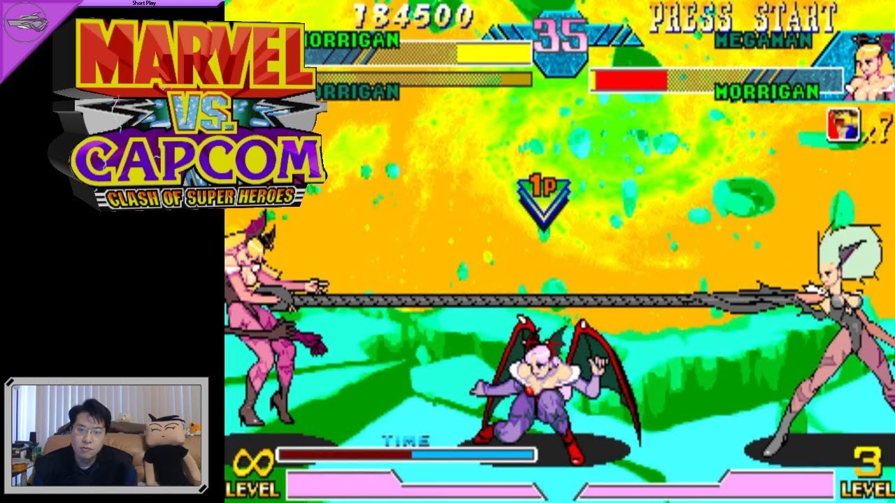 (ARC) Marvel vs Capcom - 21 - Lilith and Morrigan - Lv Expert - YouTube