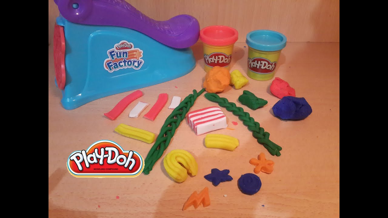 Play Doh Fun Factory - How To Make (New 2014) - YouTube