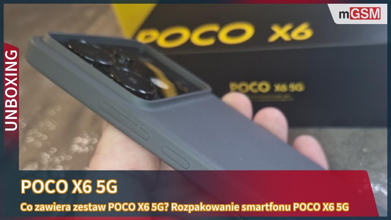 POCO X6 5G - unboxing - YouTube