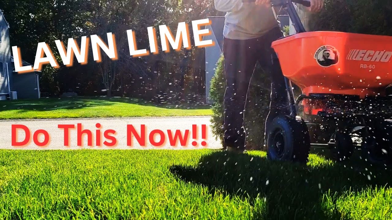 Lime Your Lawn Now! One of the easiest and most important steps for ...