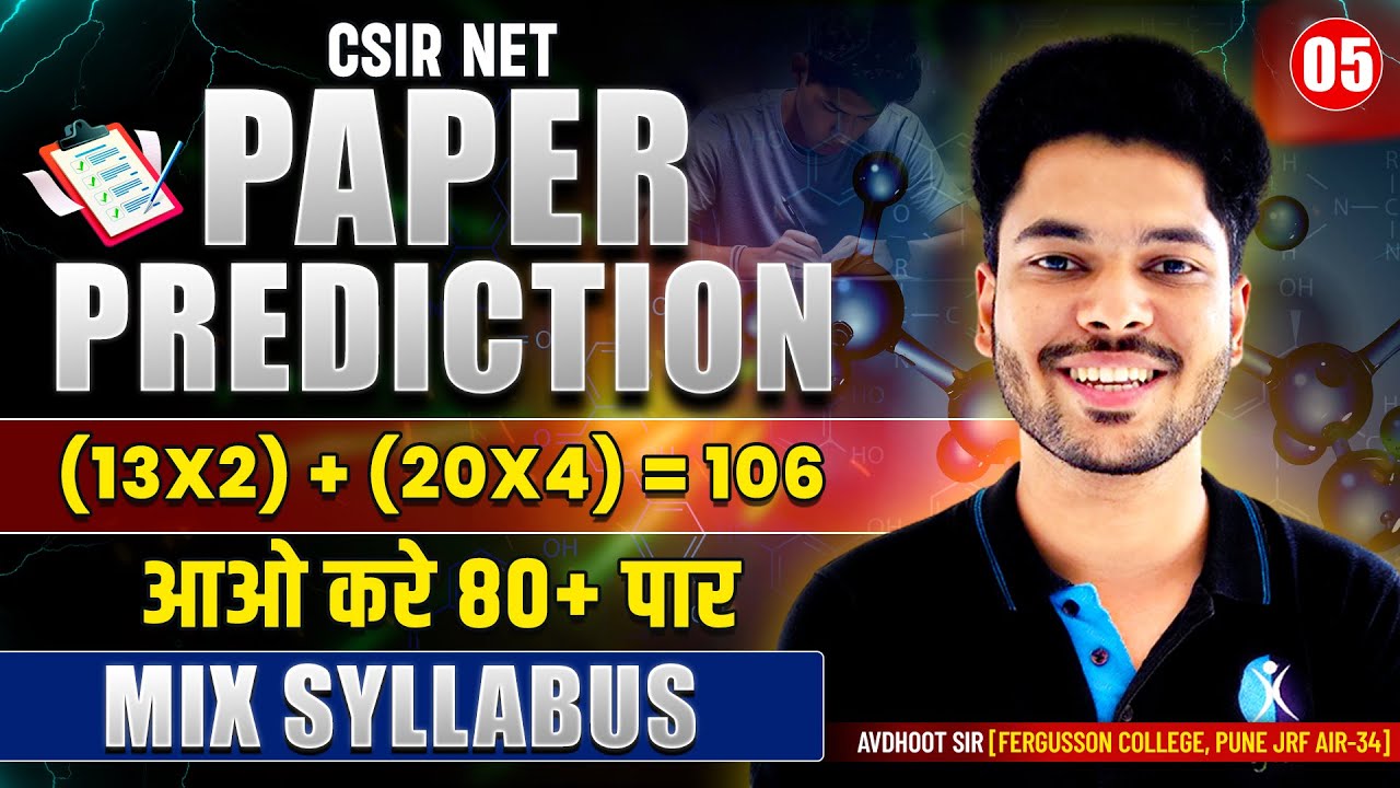 CSIR NET Chemistry Important Questions Practice for CSIR NET July 2025 ...