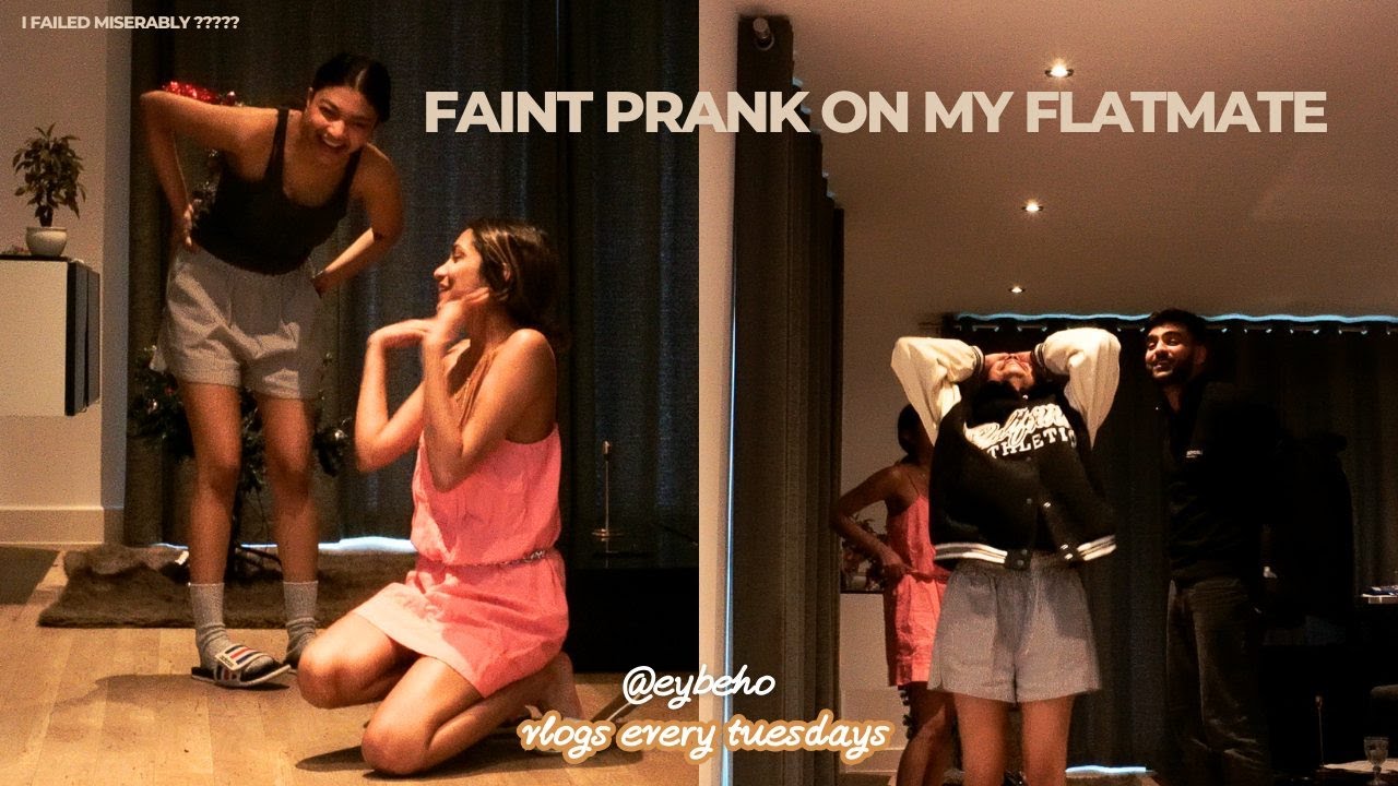 Faint prank on my flatmate | FUNNY | FAILED??? - YouTube