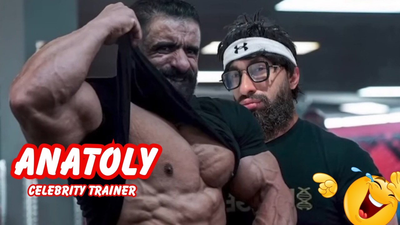 Elite Powerlifter Anatoly Pretends to be a celebrity trainer - YouTube