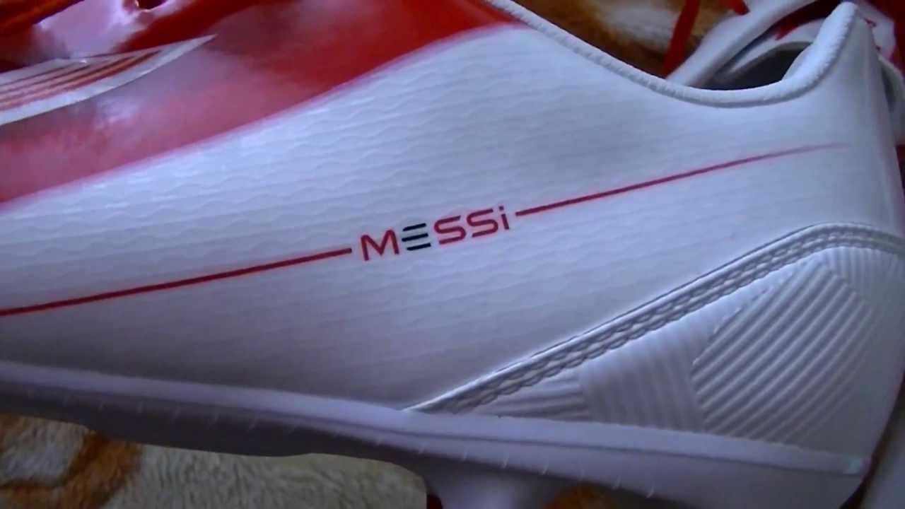 New Leo Messi Shoes Adizero Micoach 2 Unboxing. - YouTube