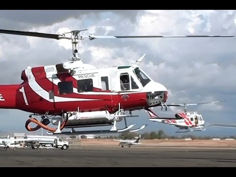 Bell UH-1 Hueys from METRO FIRE & CAL FIRE at California Capital ...