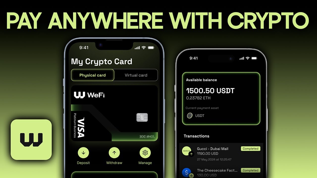 This Crypto Card Will Change Finance FOREVER | WeFi DEOBANK ($WFI) - YouTube