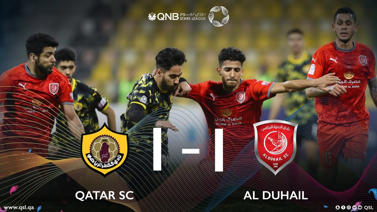 Qatar SC 1-1 Al Duhail | week 15 - YouTube